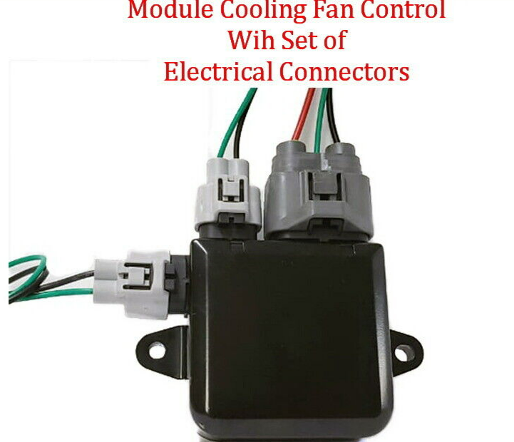 Module Cooling Fan Control W/Set of Connectors Fit: Lancer Outlander M ...