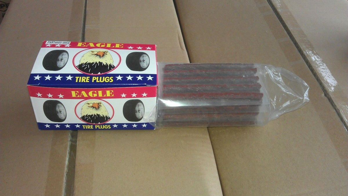 EAGLE Seal TIRE PLUGS 600 SEALS 100% SELF VULCANIZING TUBELESS TIRE RE ...