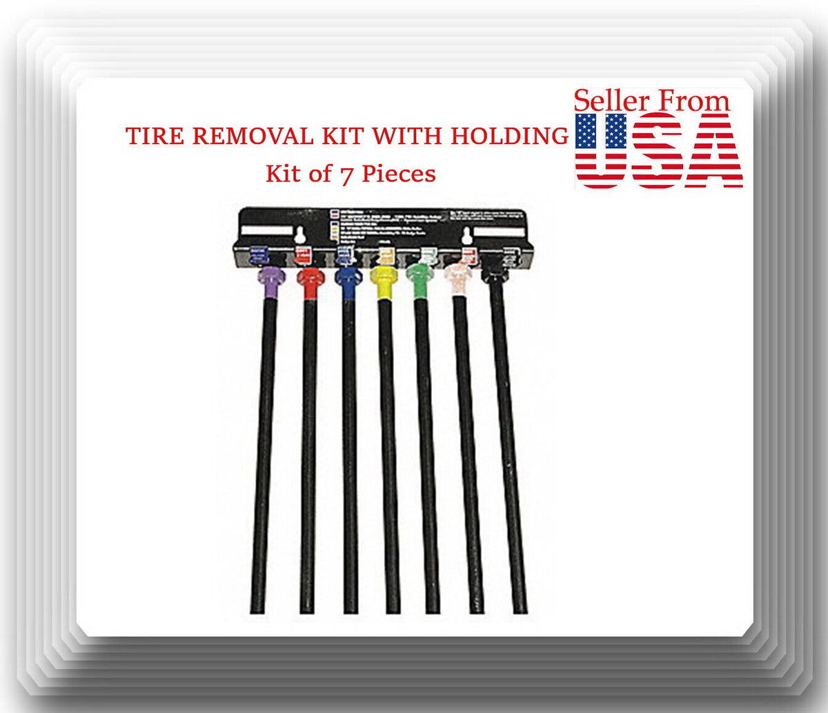 ST Kit Spare Tire Removal Kit with Holding Plate Kit of 7 Pieces Tire ...