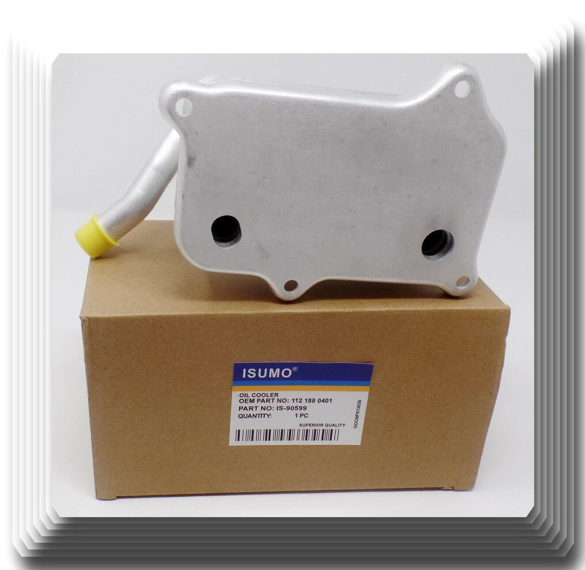 IS-90599 Engine Oil Cooler Fits: Mercedes: AMG C CL CLK CLS E ML S 199 ...