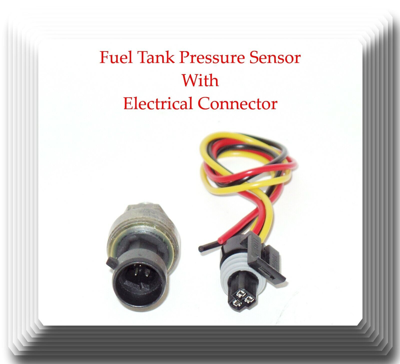 Fuel Pressure Sensor W/Connector For Silverado Sierra 1500 2500 3500 C ...