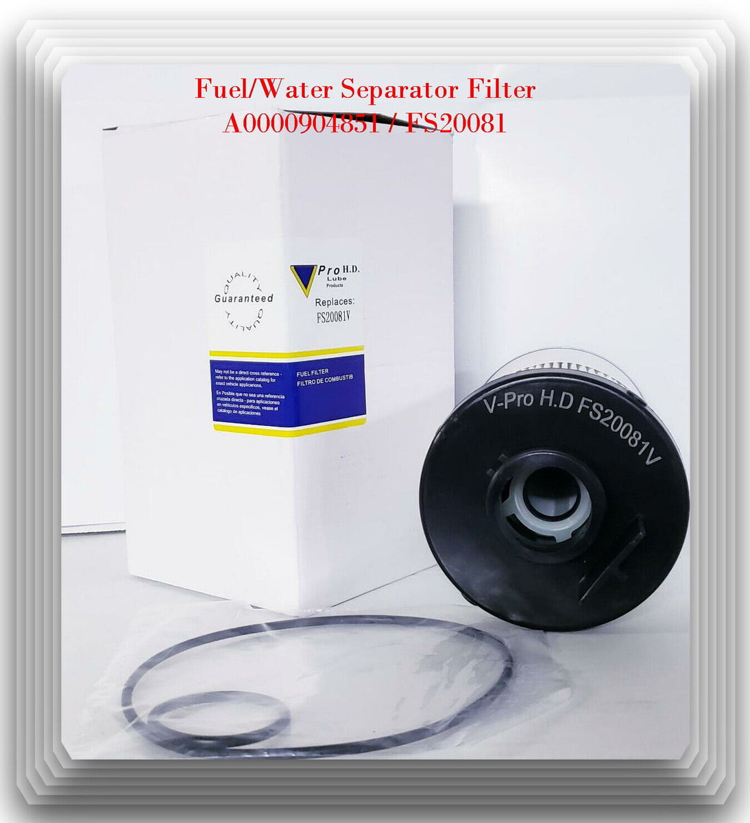 6 X Fuel/Water Separator Filter FS20081 Fits Autocar Freightliner West ...