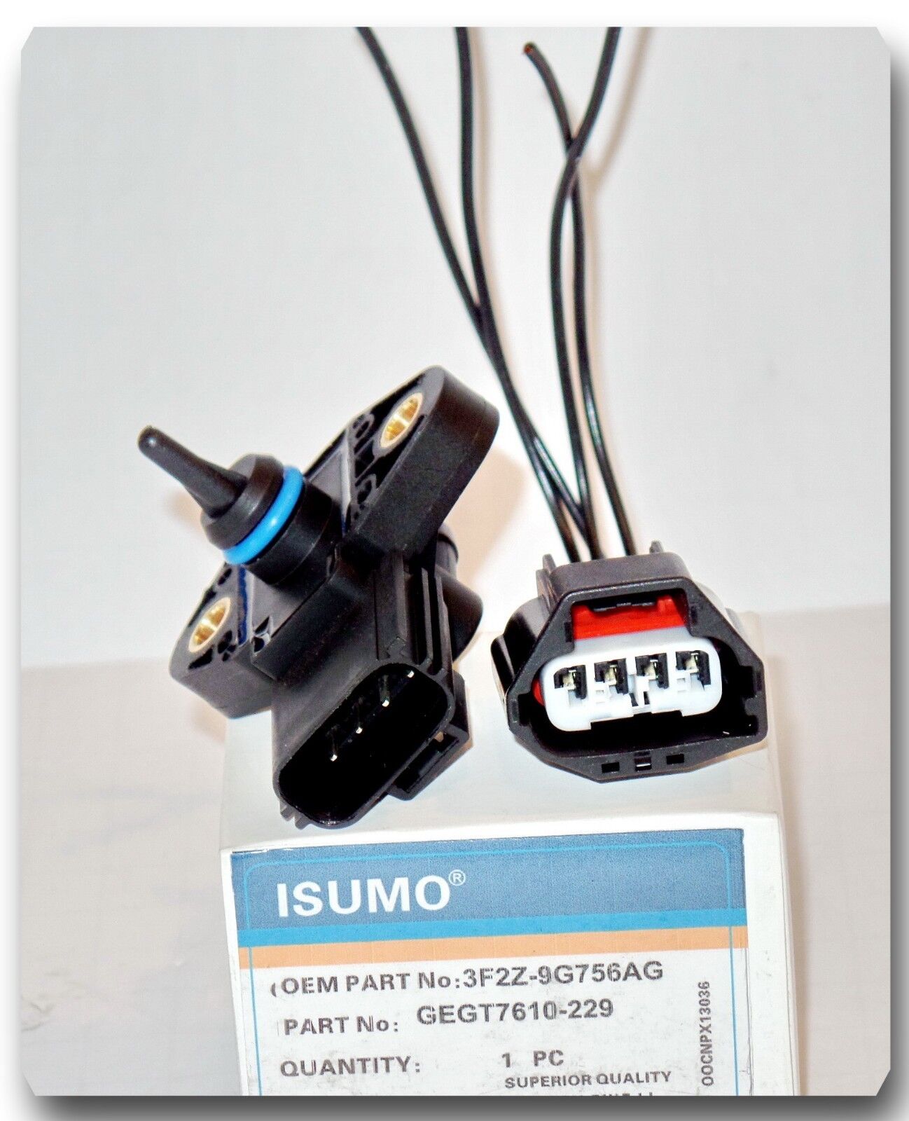 Fuel Pressure Sensor W/ Connector Fits:Ford Expedition F150 F250 F350 ...