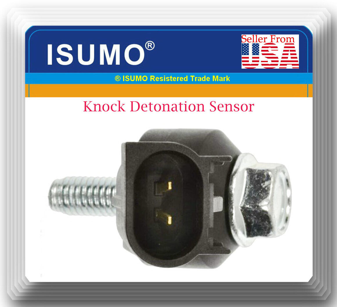 Knock Detonation Sensor With Connector Fits GM GMC Hummer Isuzu Saab 2 ...