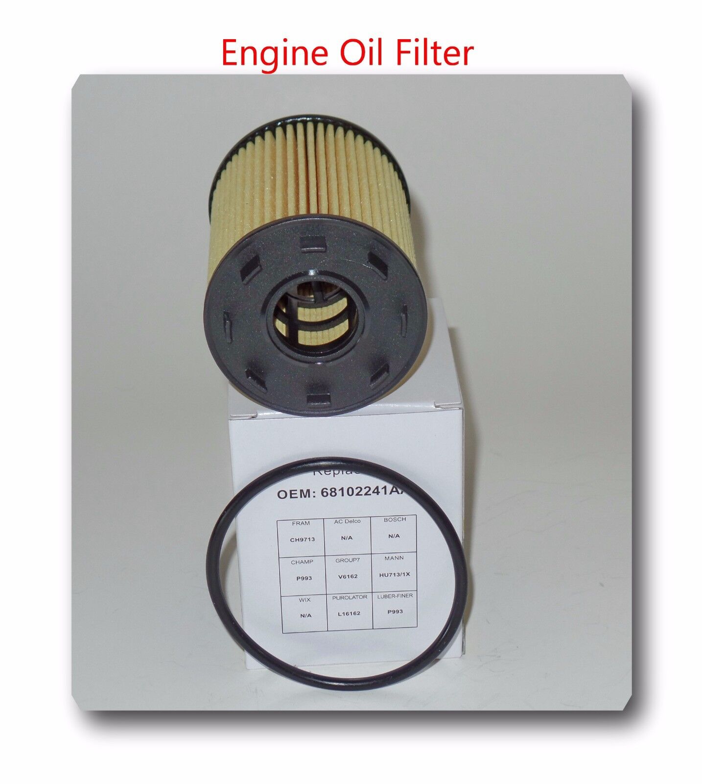 Engine Oil Filter 68102241AA Fits: Fiat 500 Dodge Dart Jeep Renegade ...