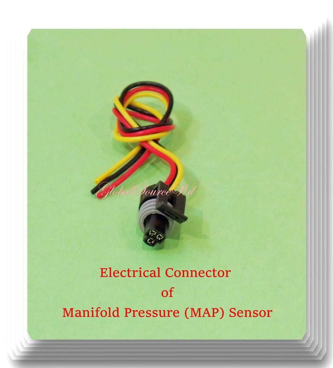 Electrical Connector For Manifold Pressure (MAP) AS422 Sensor Fits: Fo ...