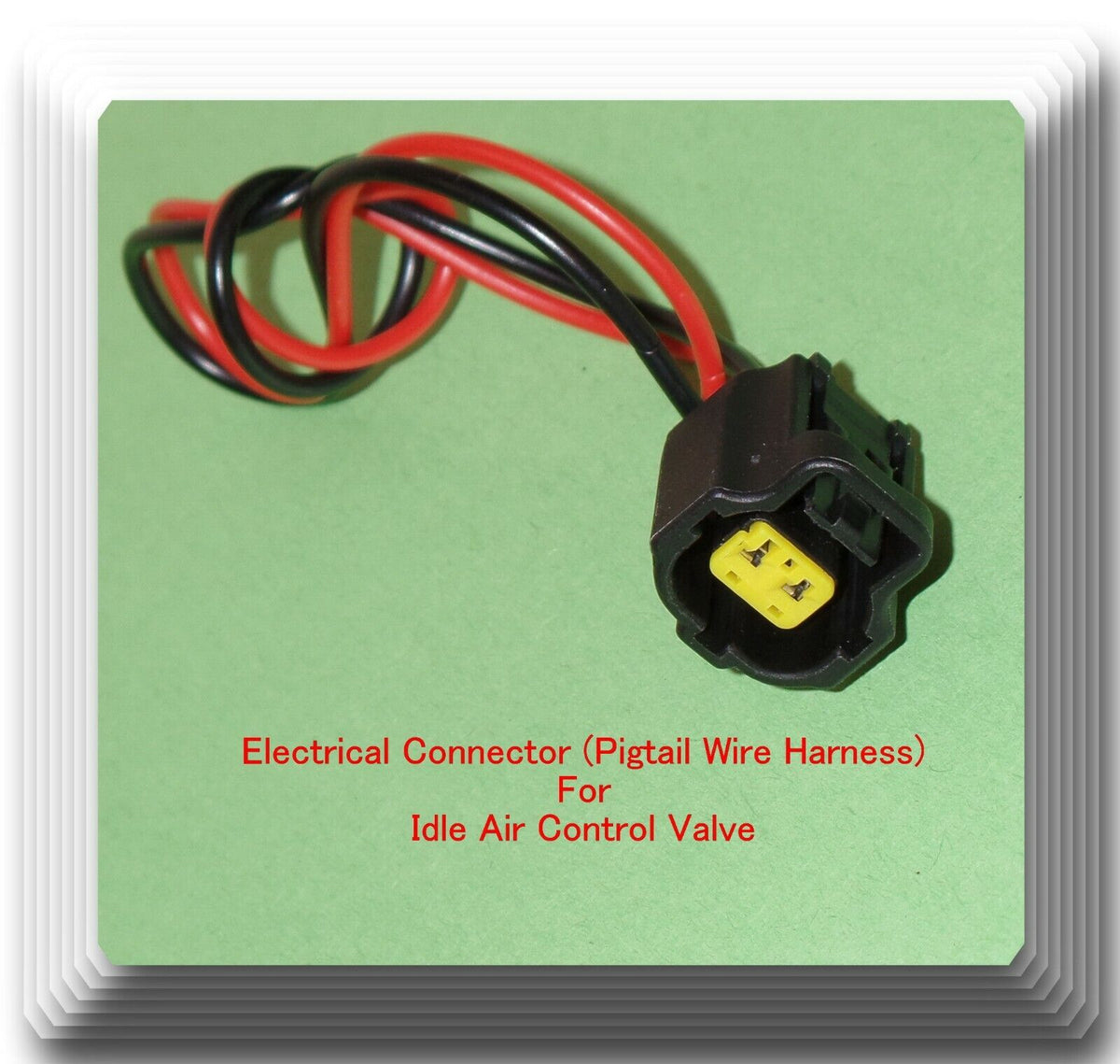 Electrical Pigtail Connector For Idle Air Control Valve AC253 Fits: Fo ...