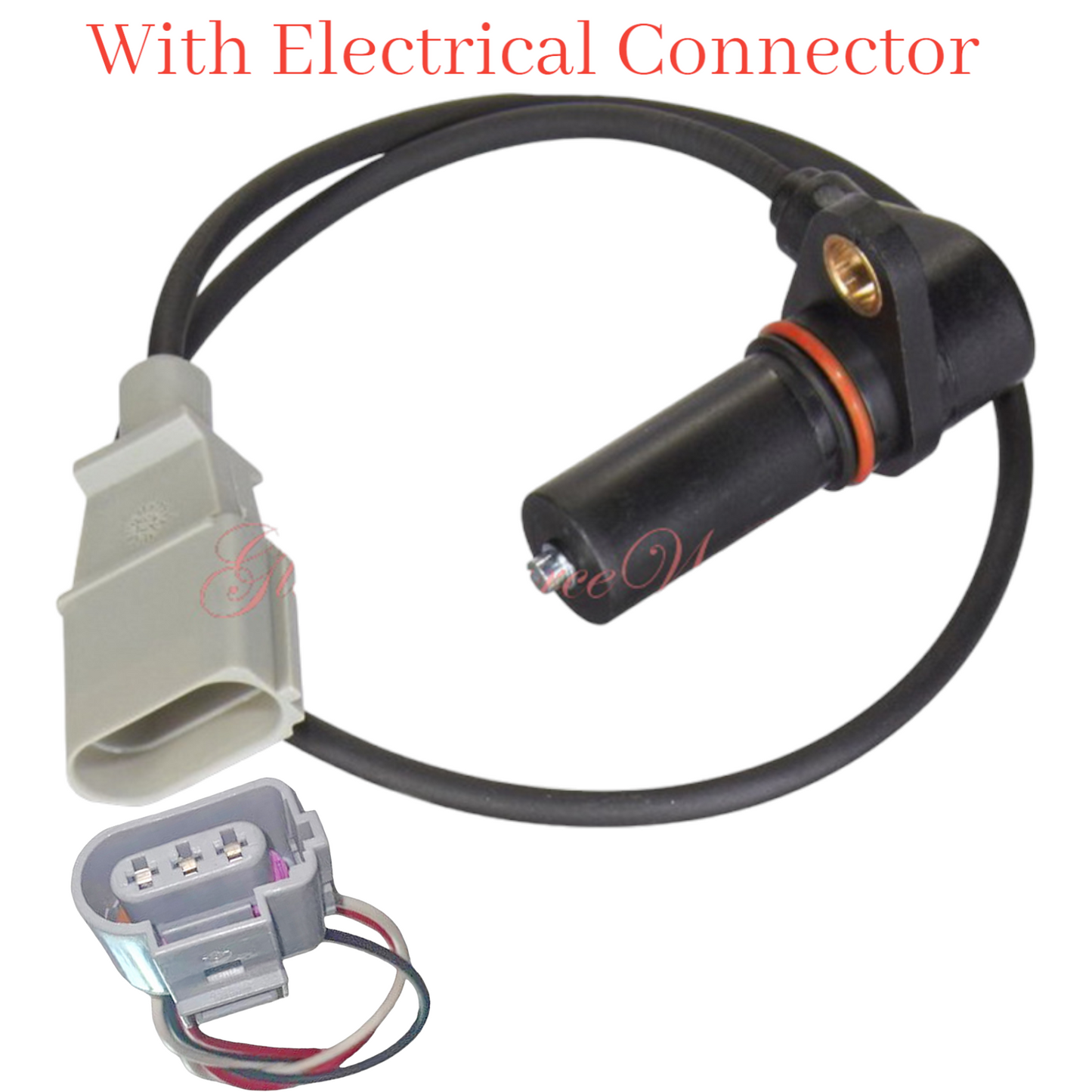 Crankshaft Position Sensor & Connector Fits: Beetle Derby Golf Jetta D ...