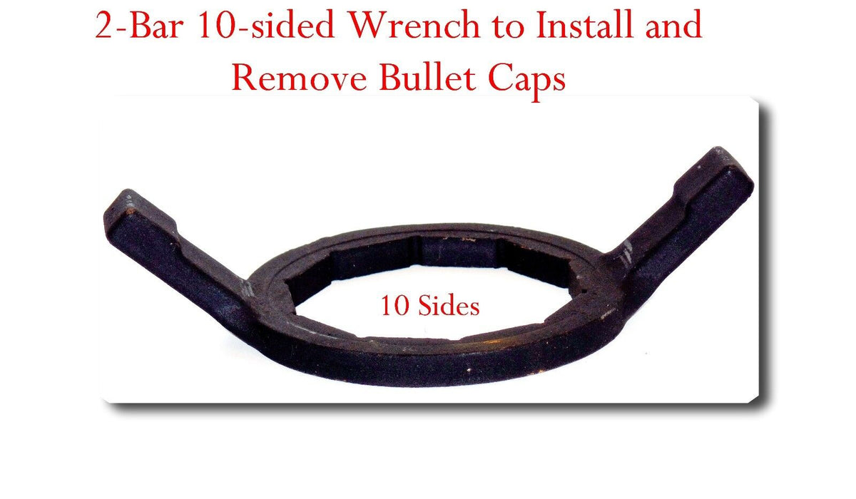 10-sided Wrench to Install and Remove Bullet Caps / Bullet Wrench Tire ...