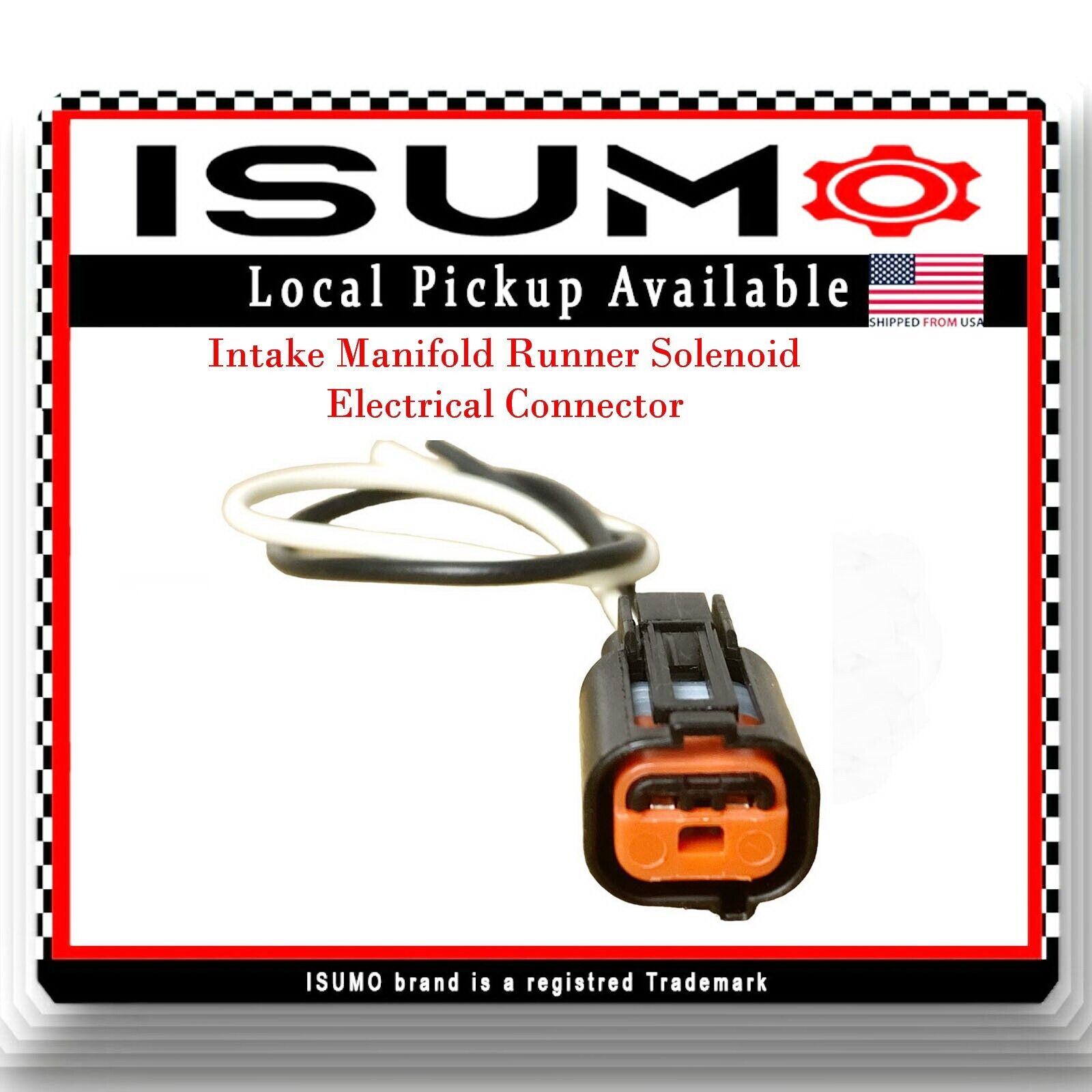 Connector of Intake Manifold Runner Solenoid Fits: LR4 Range Rover Ran ...