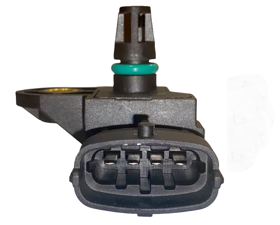 MAP Sensor Turbocharger Boost Sensor & Update connector Fits Ford 2011 ...