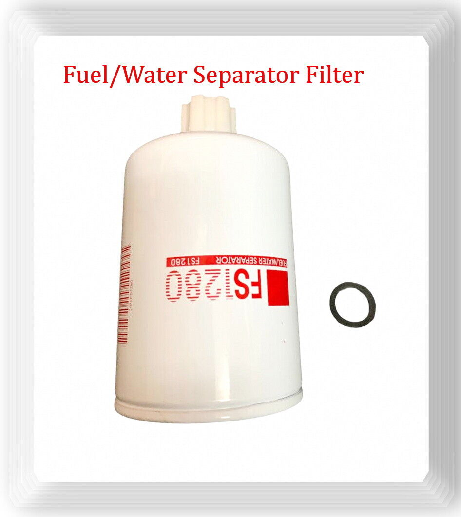 Fuel/Water Separator Fitter FS1280 Fits:International Harvester Mack ...