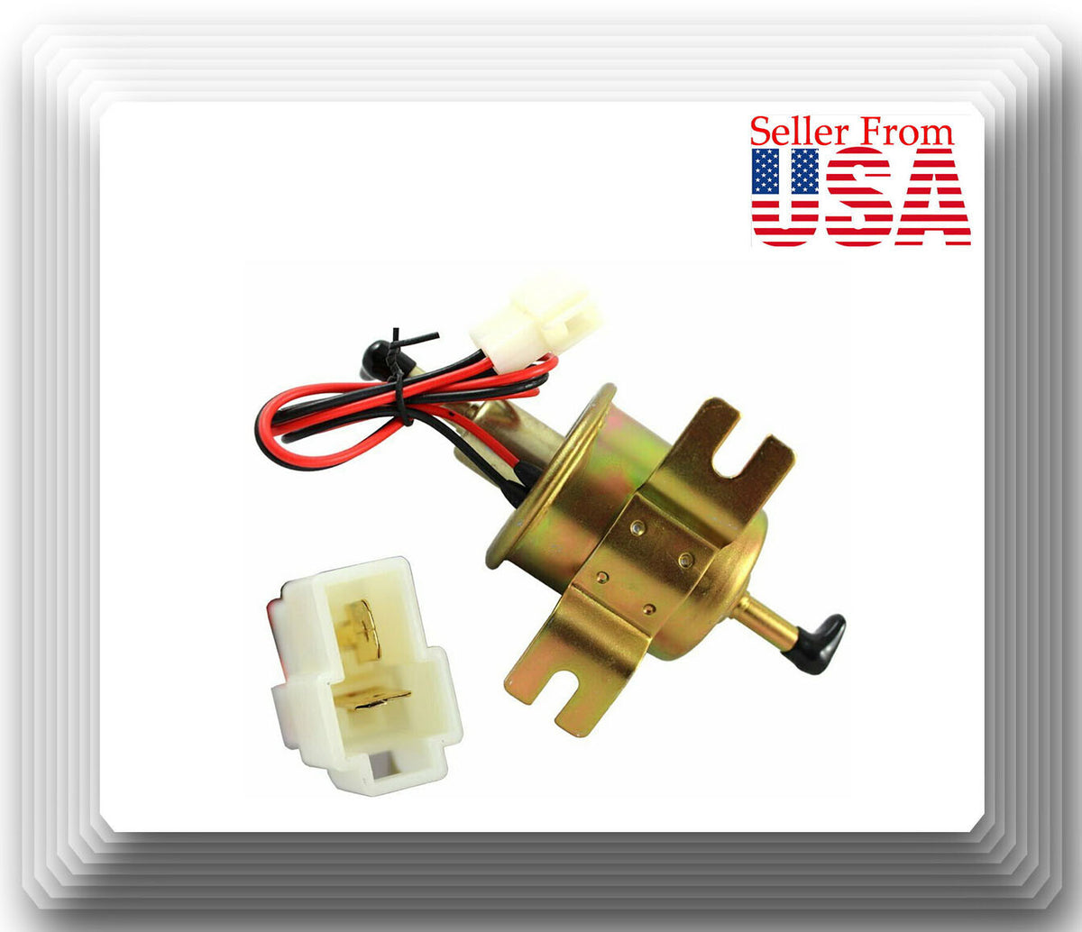 HEP-02A New Gas Diesel fuel pump Inline Low Pressure electric fuel pum ...