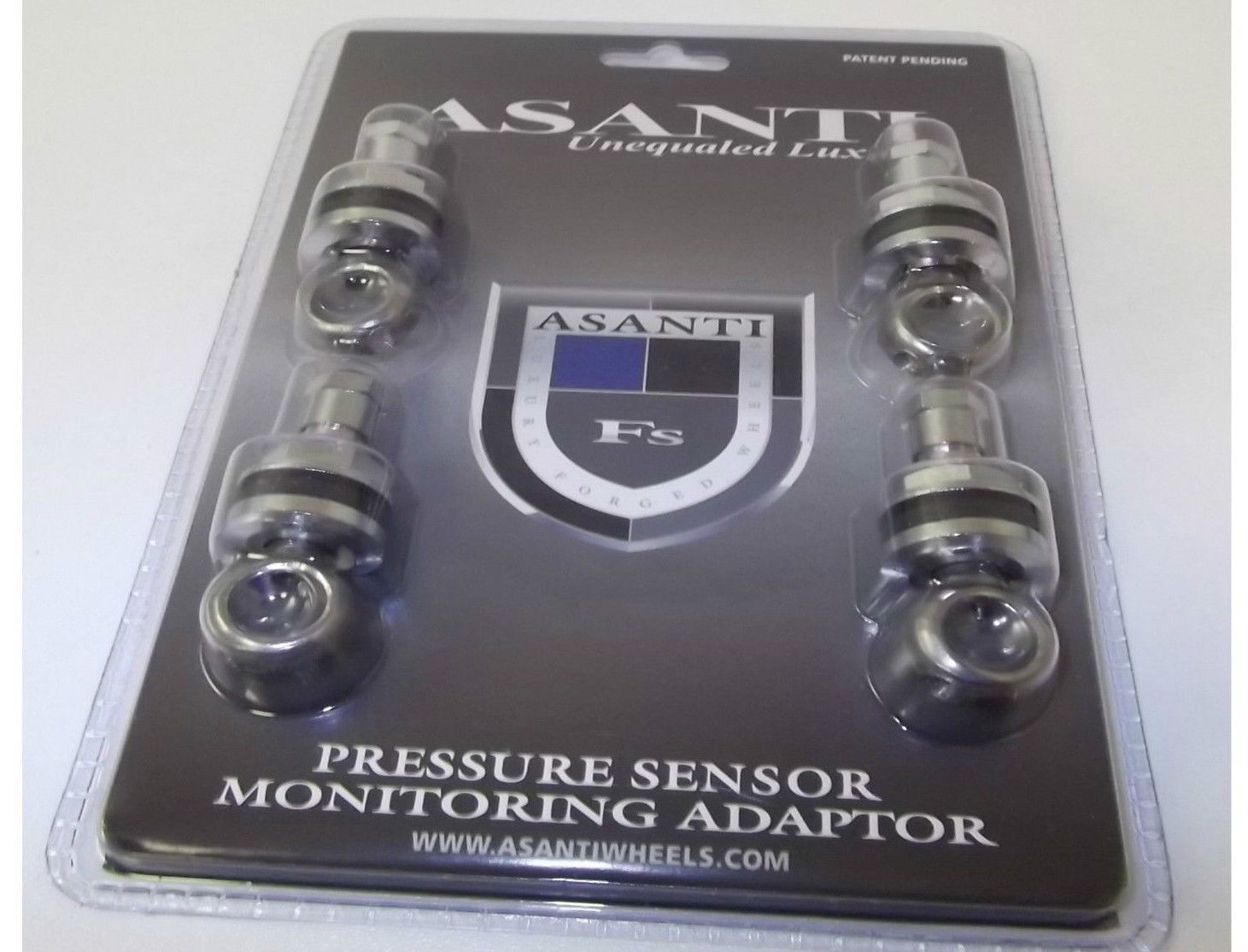 Set of 4 Pressure Sensor Monitoring Adapter Outer-Mount Valve with Sen ...