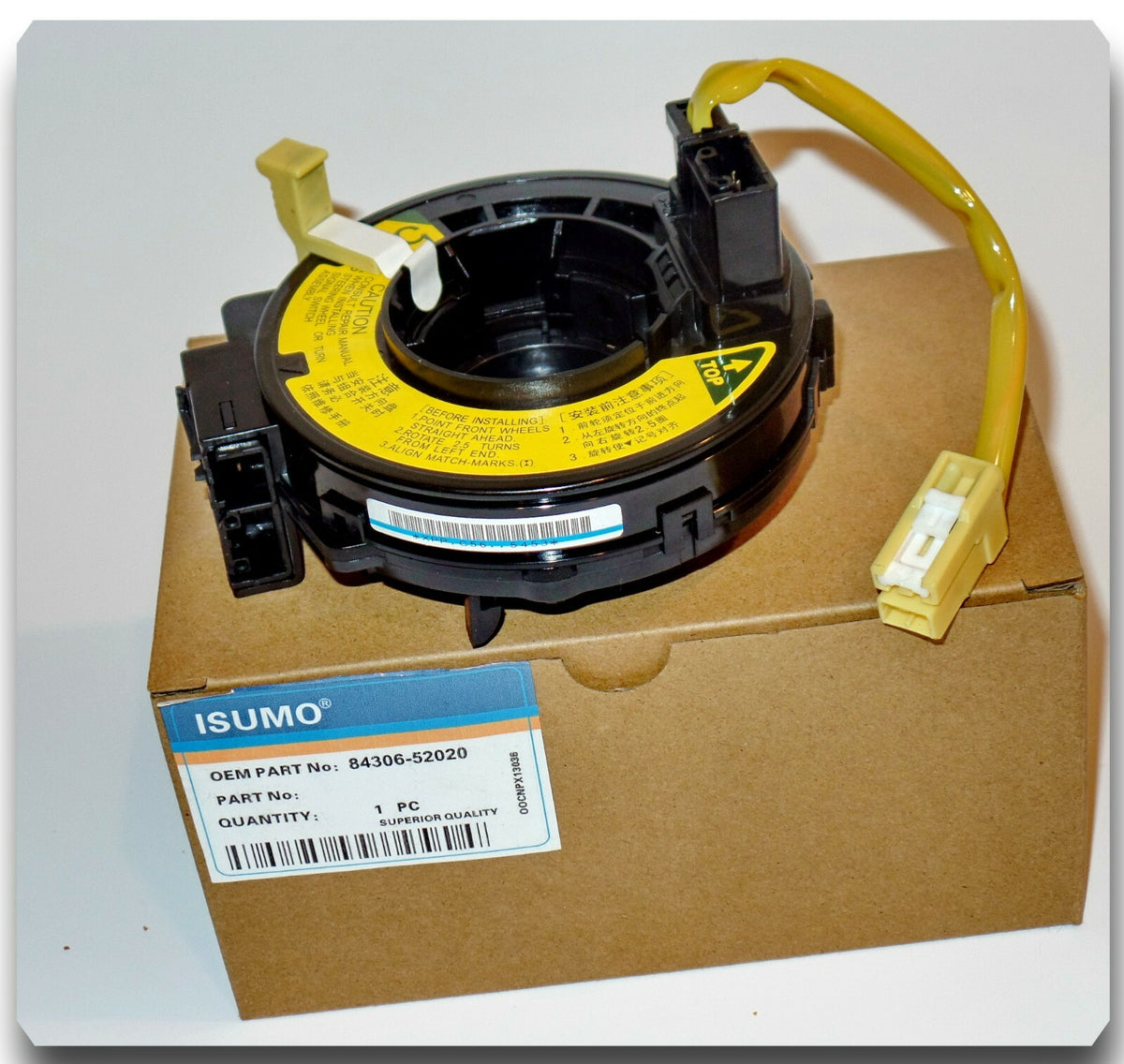 OE Spec 84306-52020 Clockspring Spiral Cable Fits Toyota MR2 Spyder 20 ...