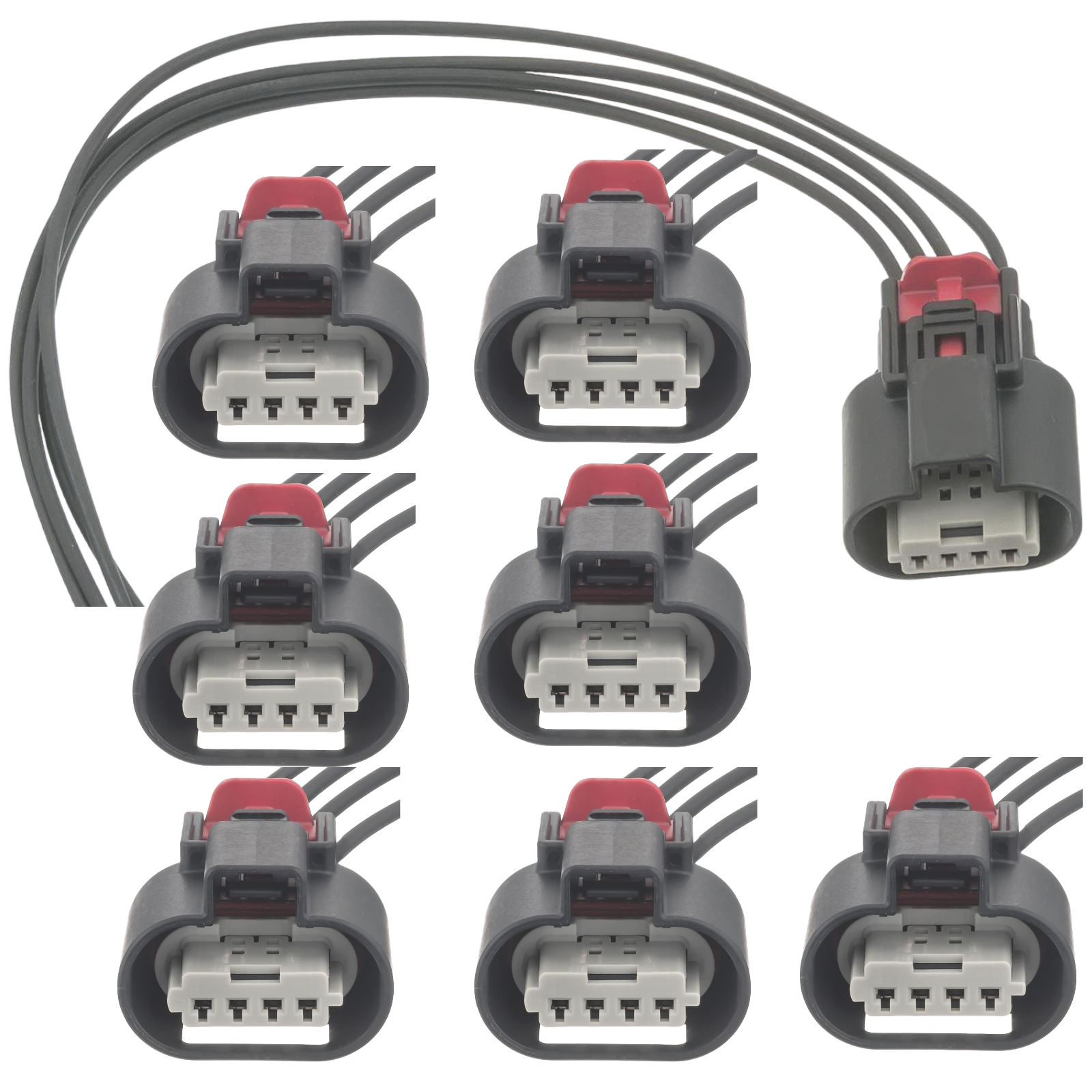 8 x Upgrage Connector of Ignition Coil UF742 Fits Cadillac Chevrolet G ...