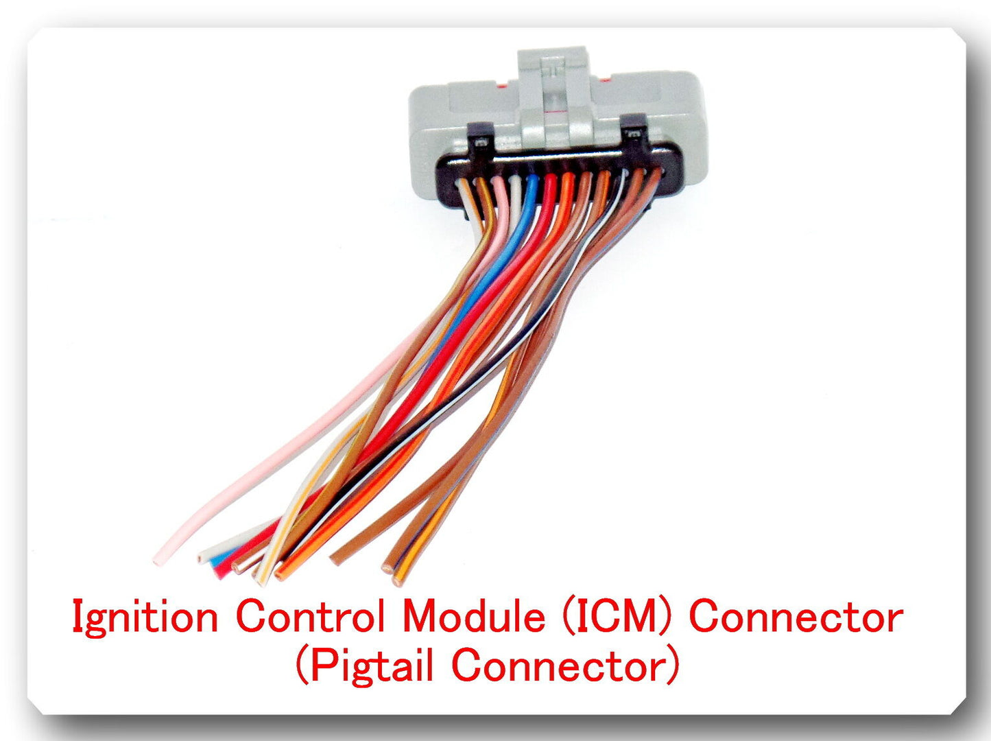12 Wires Ignition Control Module Pigtail Connector Fits: Ford Lincoln ...