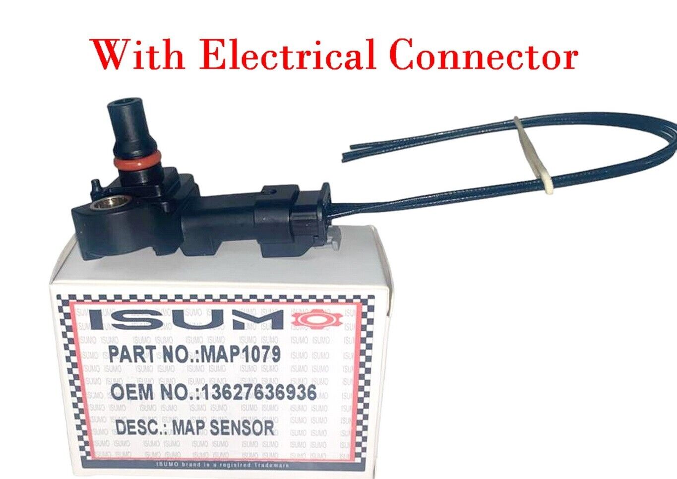 MAP Sensor & Connector For MINI Cooper Clubman Countryman 1.5L Turboch ...