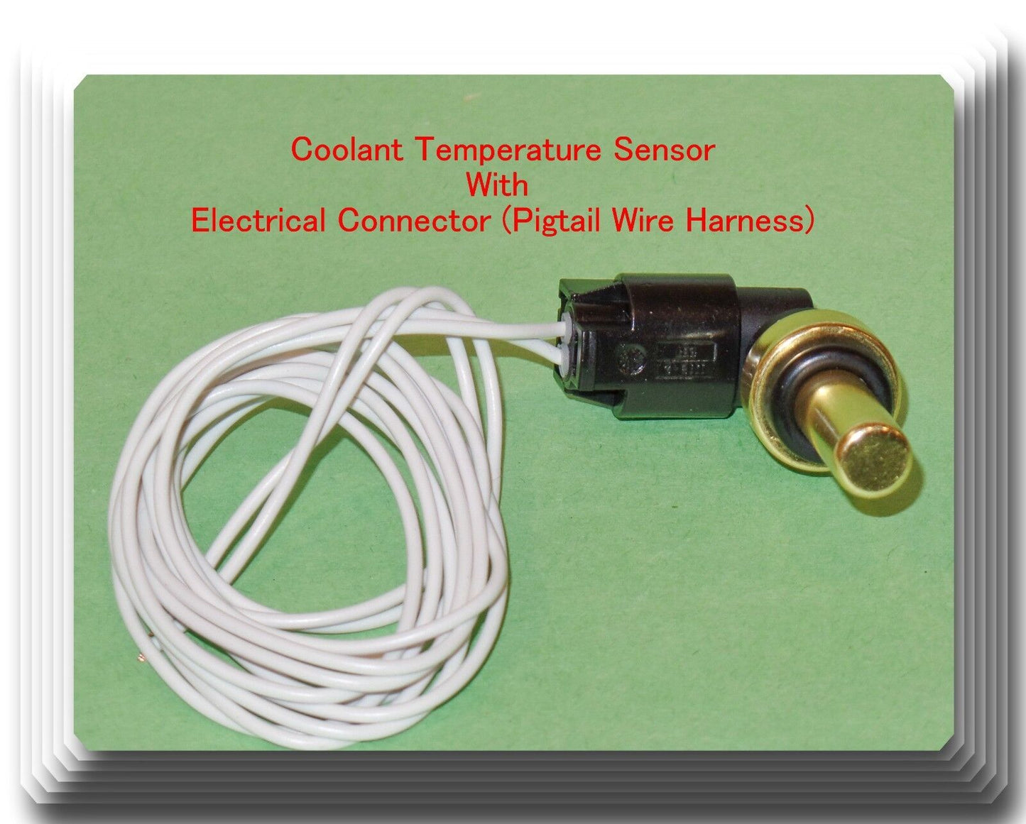 Coolant Temperature Sensor With Connector Fits: Buick Chevrolet GMC ...