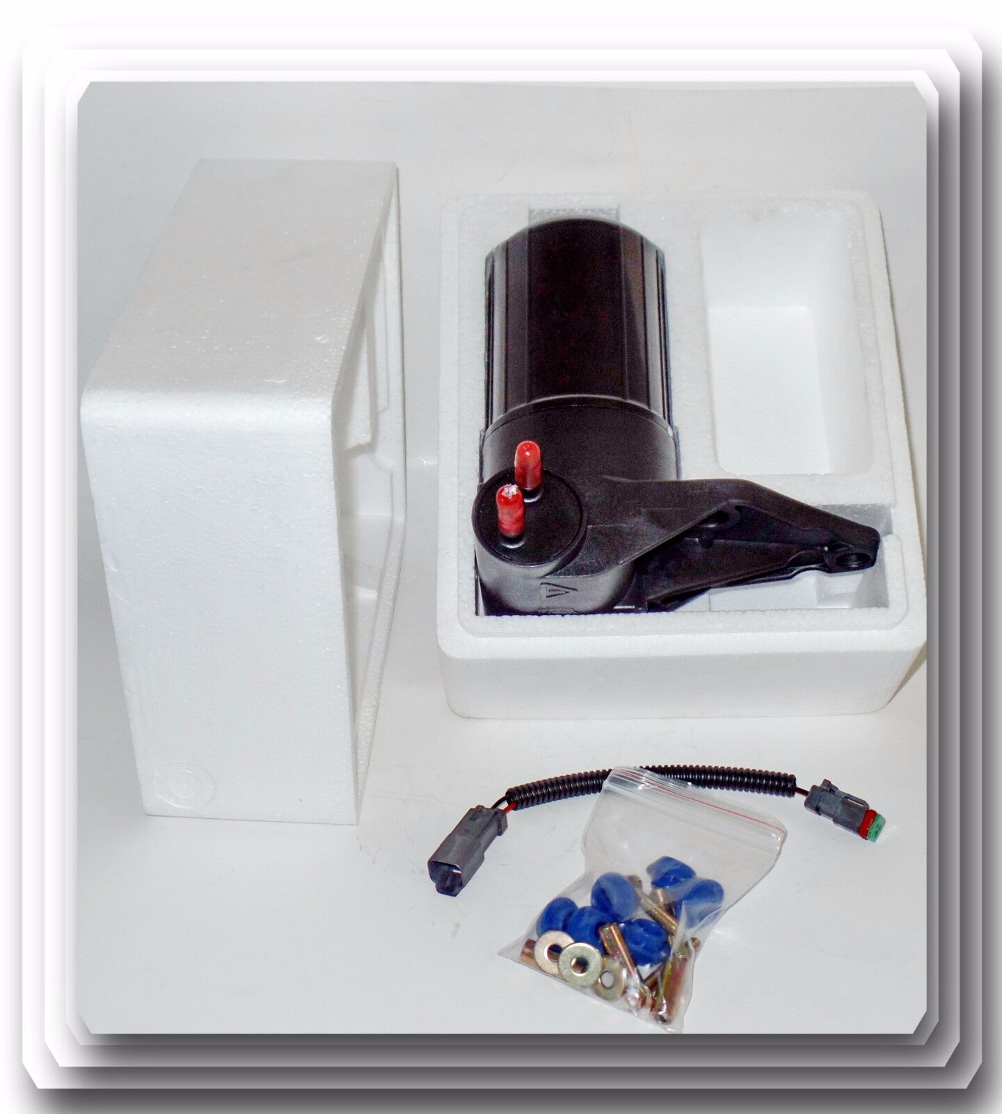 Fuel Lift Pump & Connector for Perkins JCB & Massey Ferguson ULPK0040 ...