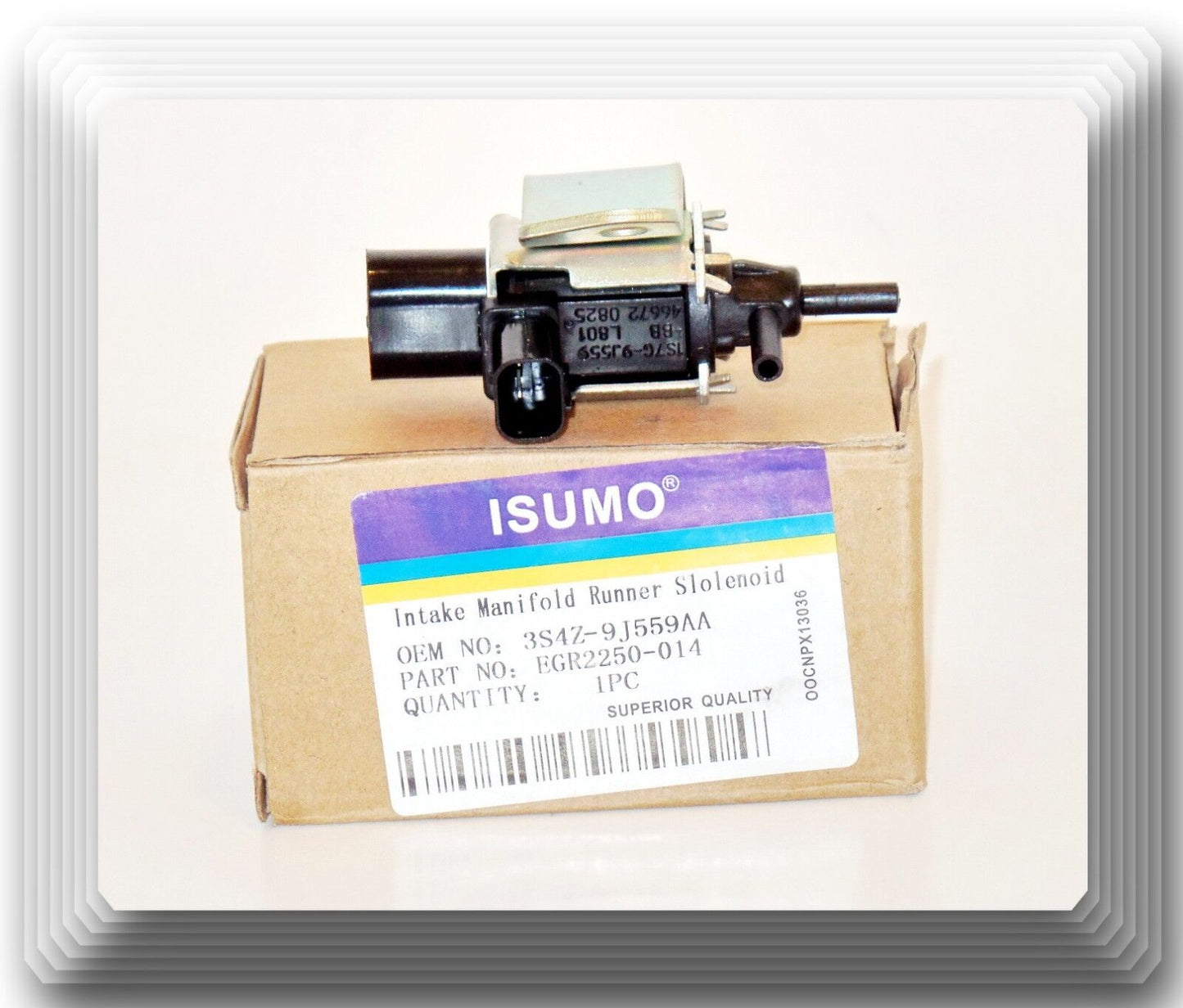 Engine Air Shut Off IMRC Control Vacuum Valve Solenoid For Lincoln MKZ ...